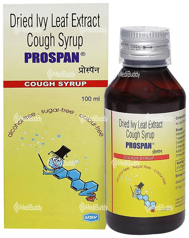 Prospan Sugar free Cough Syrup: Price, Uses, Side Effects & How to Use ...