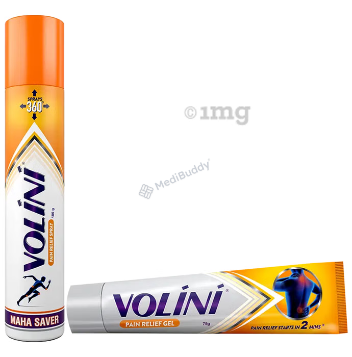 Volini Pain Relief Gel for Muscle, Joint & Knee Pain Gel: Price, Uses ...