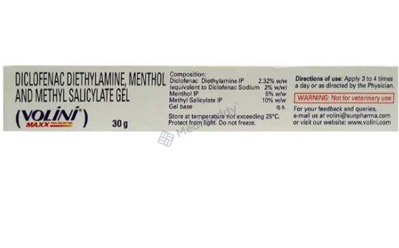 Buy Volini Maxx Instant Relief from Severe Pain Gel Online | Genuine ...
